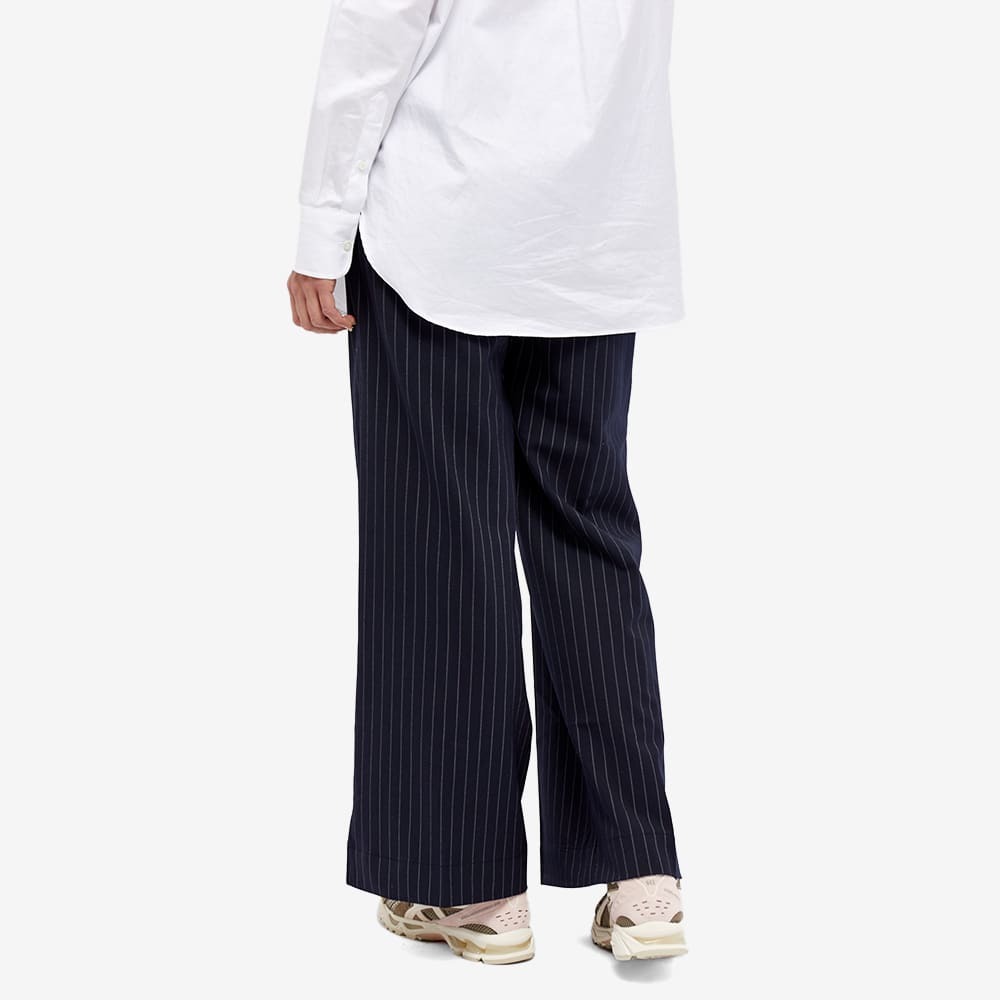 Soulland Women's Demi pants in Navy Pinstripes Soulland