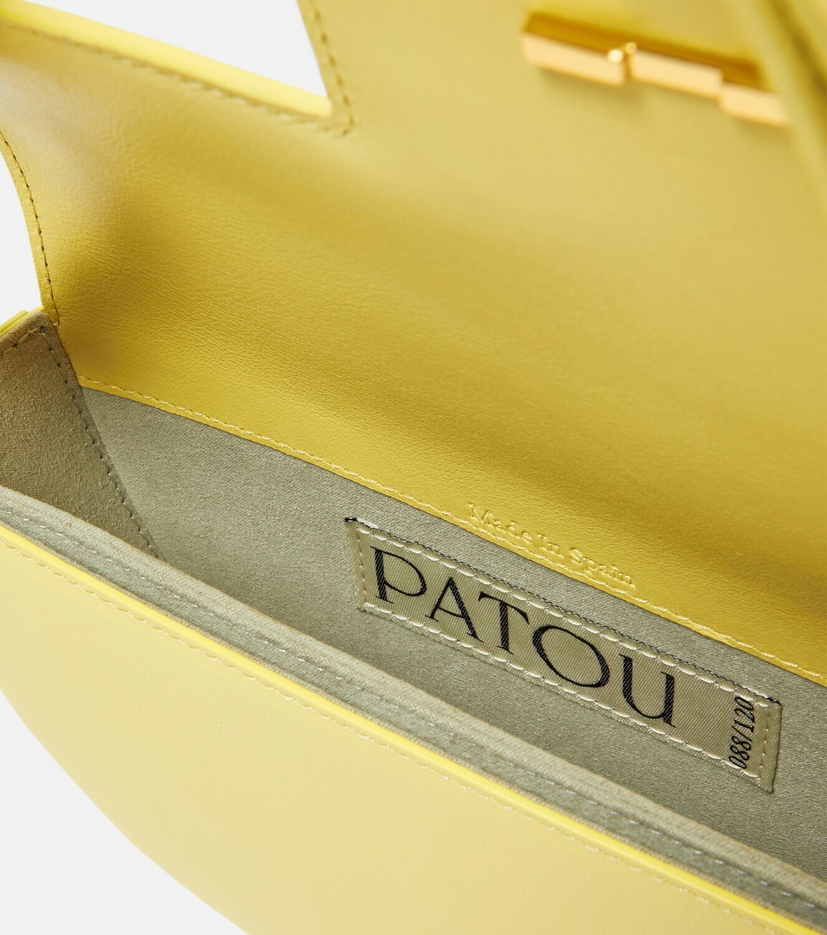 Patou Le Petit Patou Small leather shoulder bag Patou