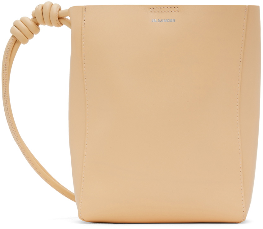 Jil Sander Beige Giro Bag Jil Sander