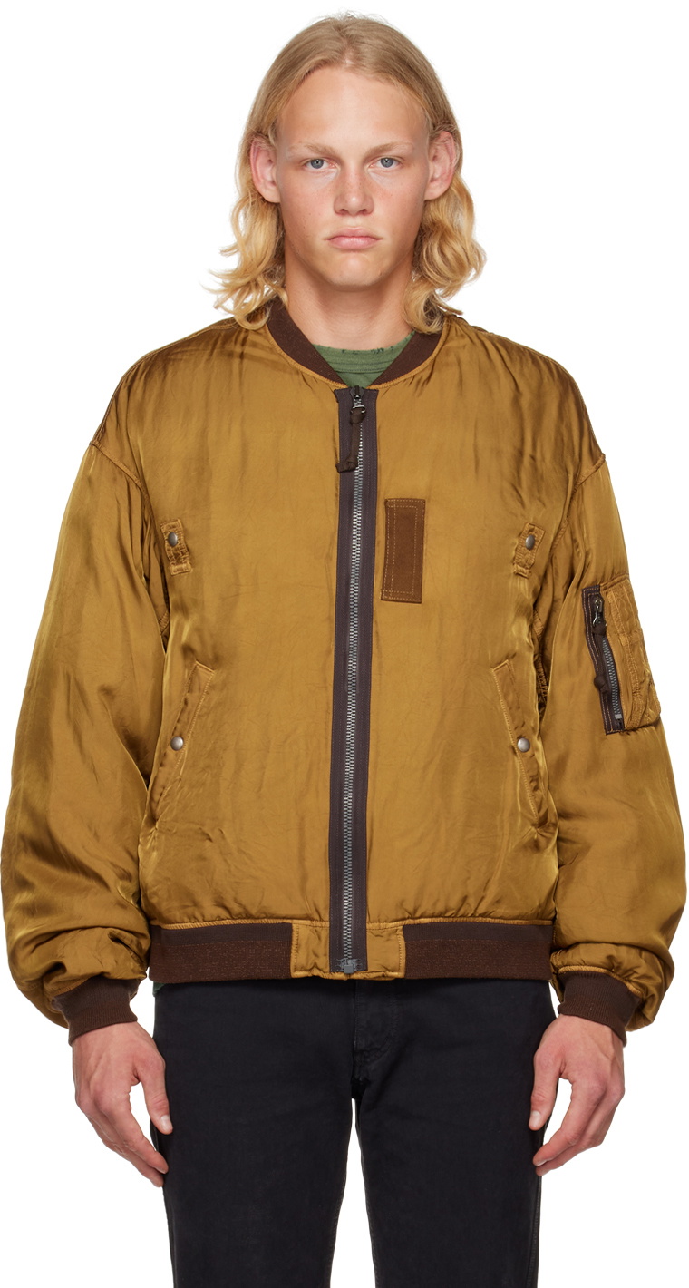 Visvim Khaki Thorson Bomber Jacket Visvim