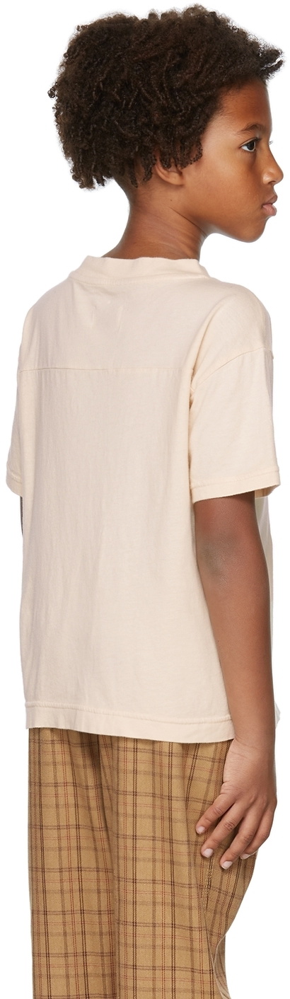 Repose AMS Kids Beige Logo T-Shirt Repose AMS