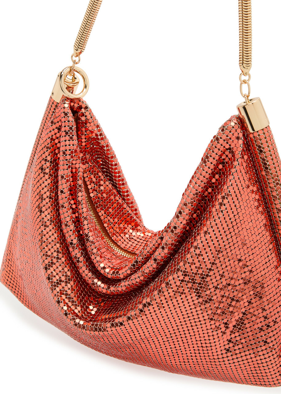 Rabanne Pixel Chainmail Shoulder bag - Copper - One Size Rabanne Pixel Chainmail Shoulder bag - Copper - One Size