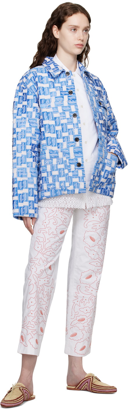 Bode Blue Monday Jacket Bode