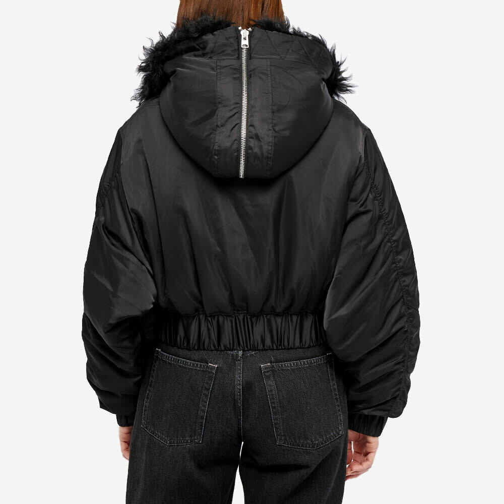 Shoreditch Ski Club Women's Amara Bomber Jacket in Black Shoreditch Ski Club