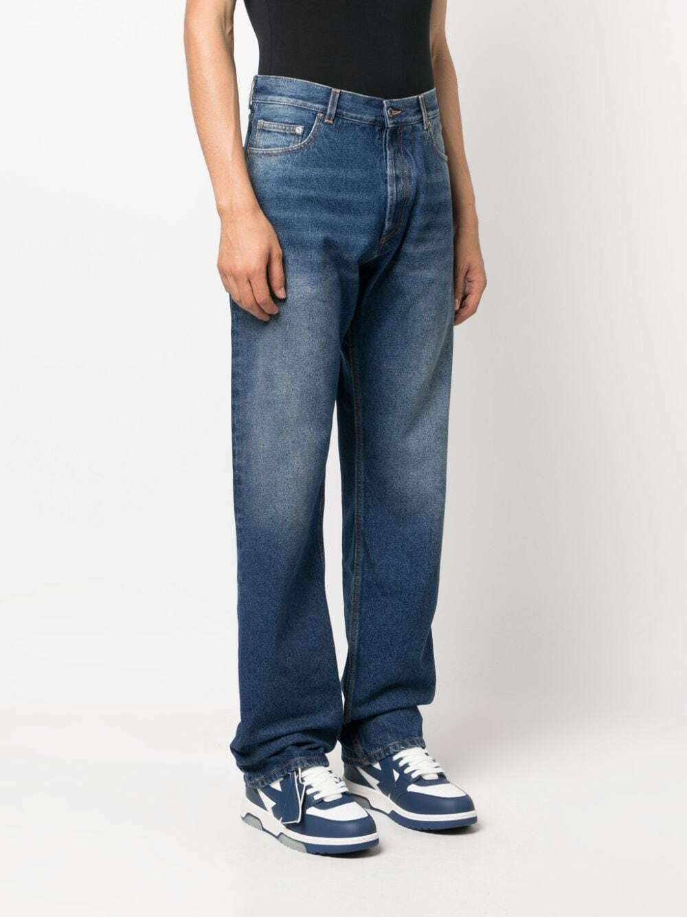 OFF-WHITE - Loose-fit Denim Jeans Off-White