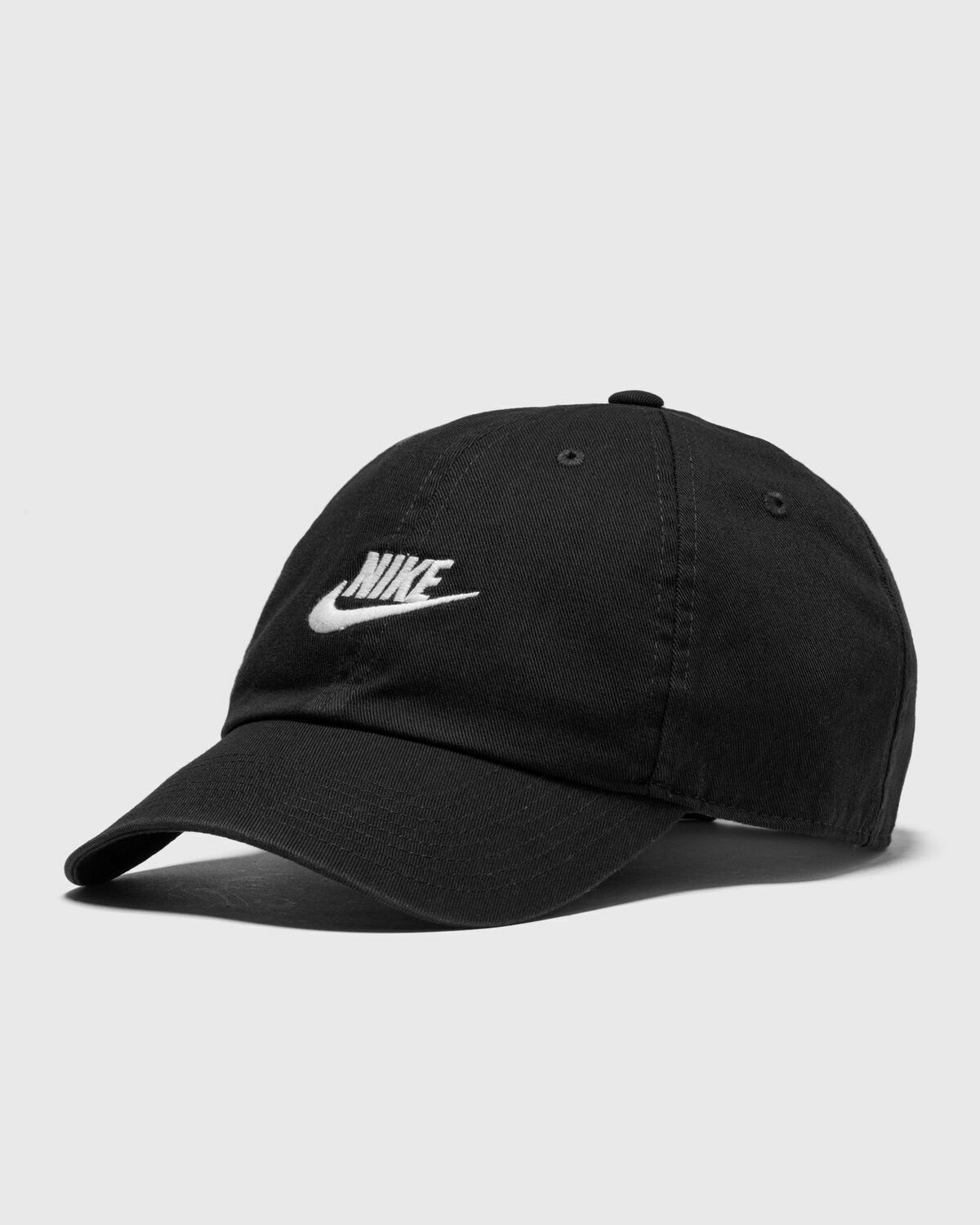 Nike Club Unstructured Futura Wash Cap Black Caps Nike