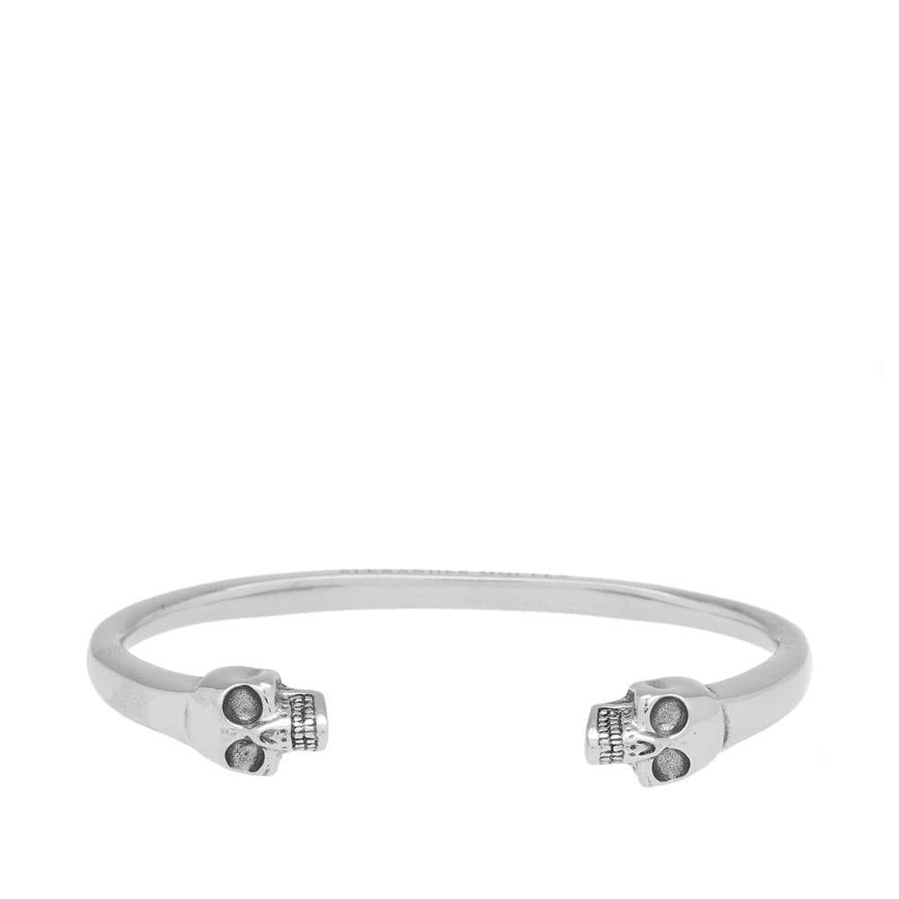 Alexander McQueen Heavy Skull Bangle Alexander McQueen