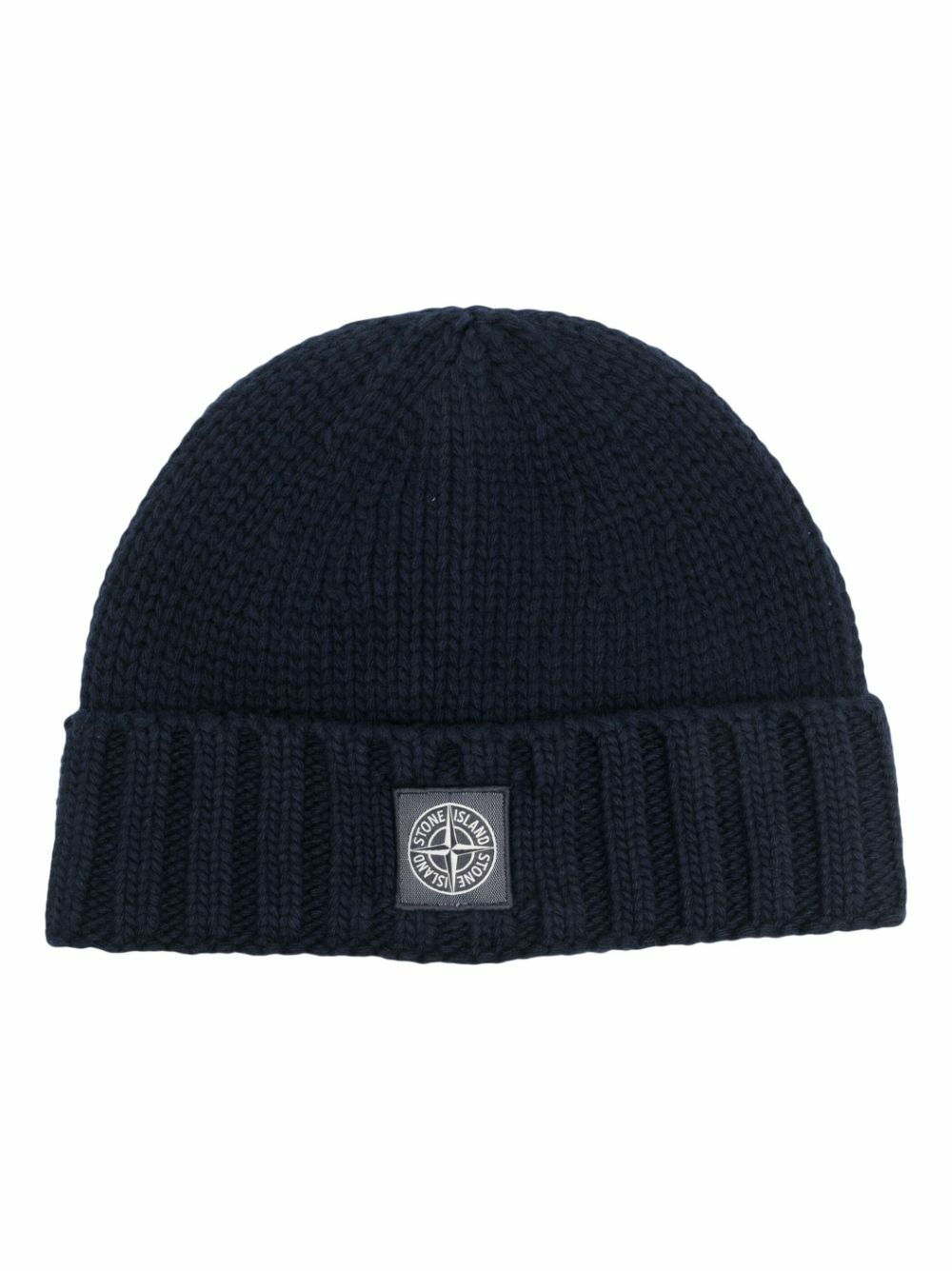 STONE ISLAND - Logo Wool Beanie Stone Island