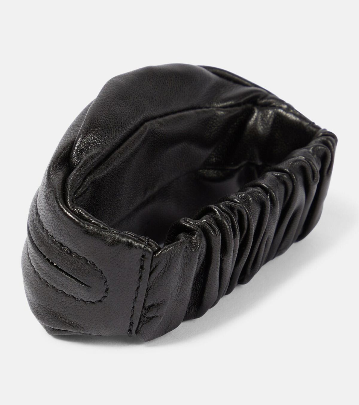 The Row - Leather wrist coin purse The Row