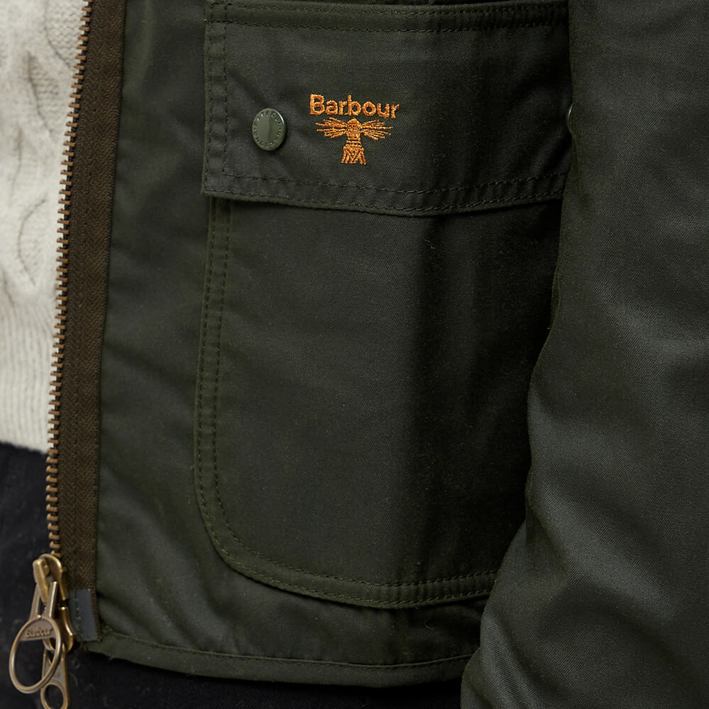 Barbour Men's Beacon Bedale Wax Jacket in Sage Barbour