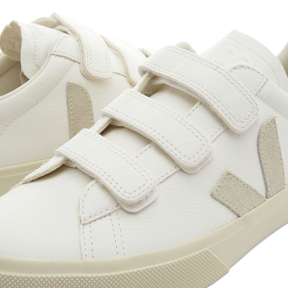 Veja Men's Recife Velcro Sneakers in Extra White/Natural VEJA