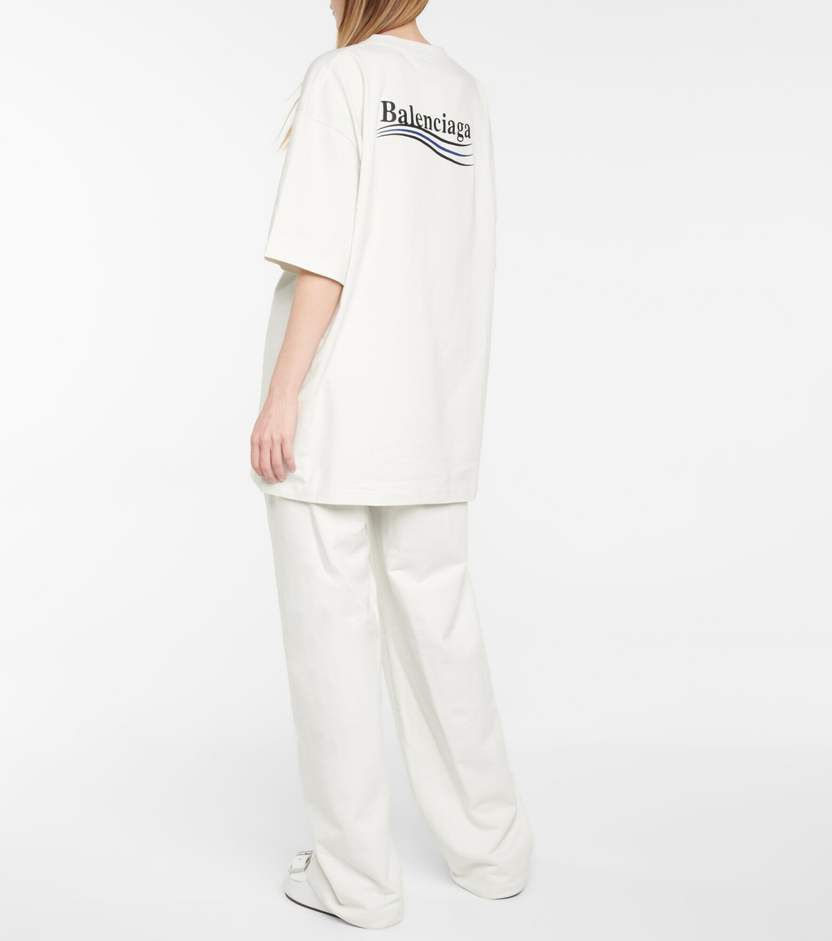 Balenciaga - Logo cotton T-shirt Balenciaga