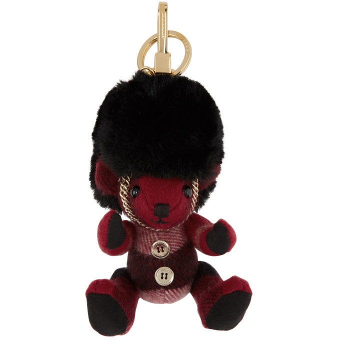 Burberry Red Thomas Busby Keychain Burberry