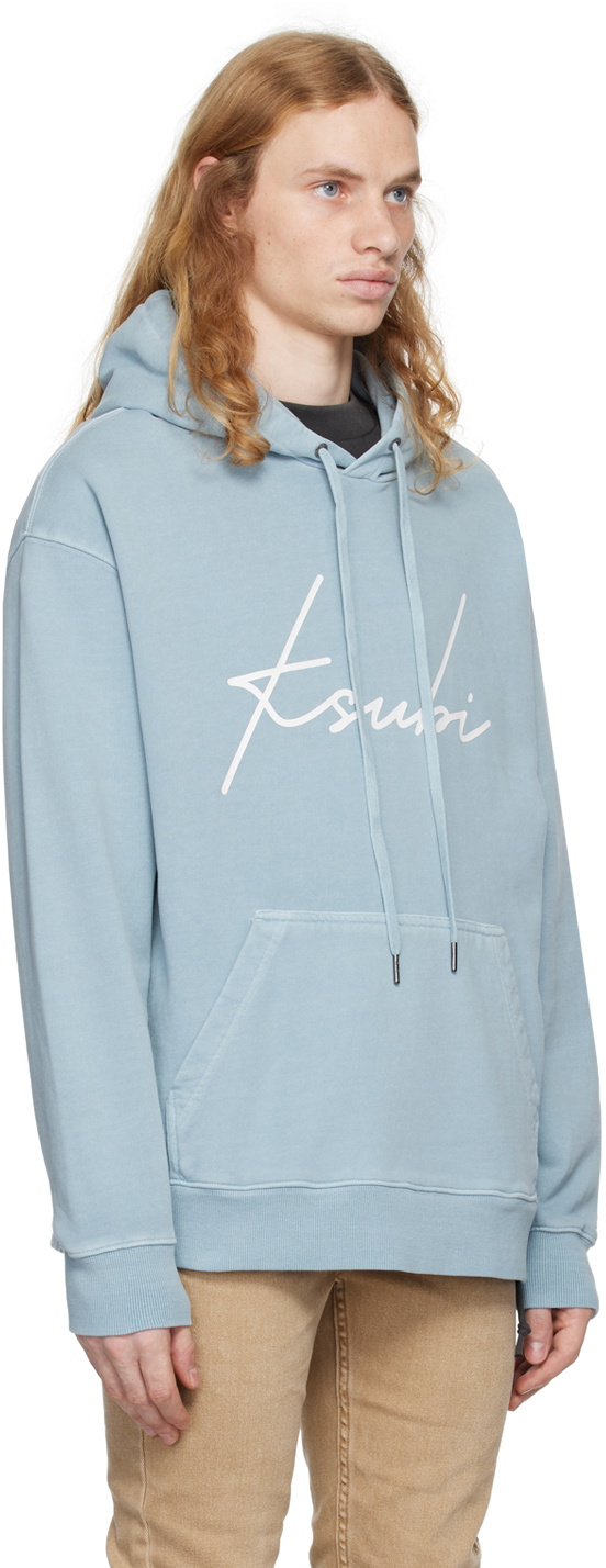 Ksubi Blue Skript Biggie Hoodie Ksubi