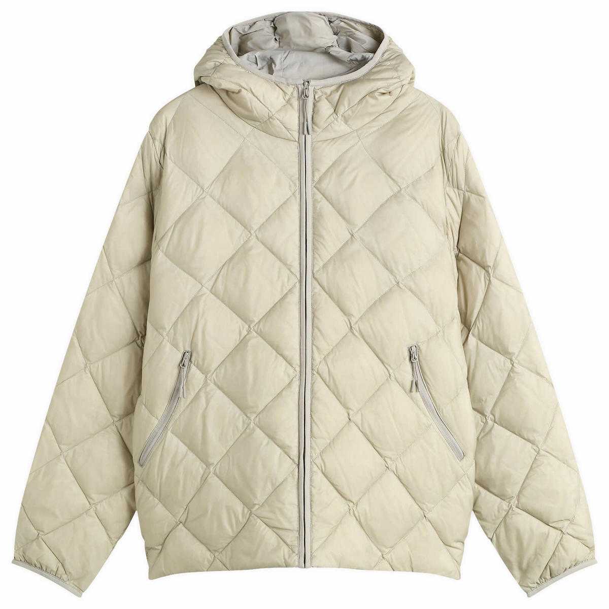 Hiking Patrol Men's Base LT Down Hooded Jacket in Sand Hiking Patrol