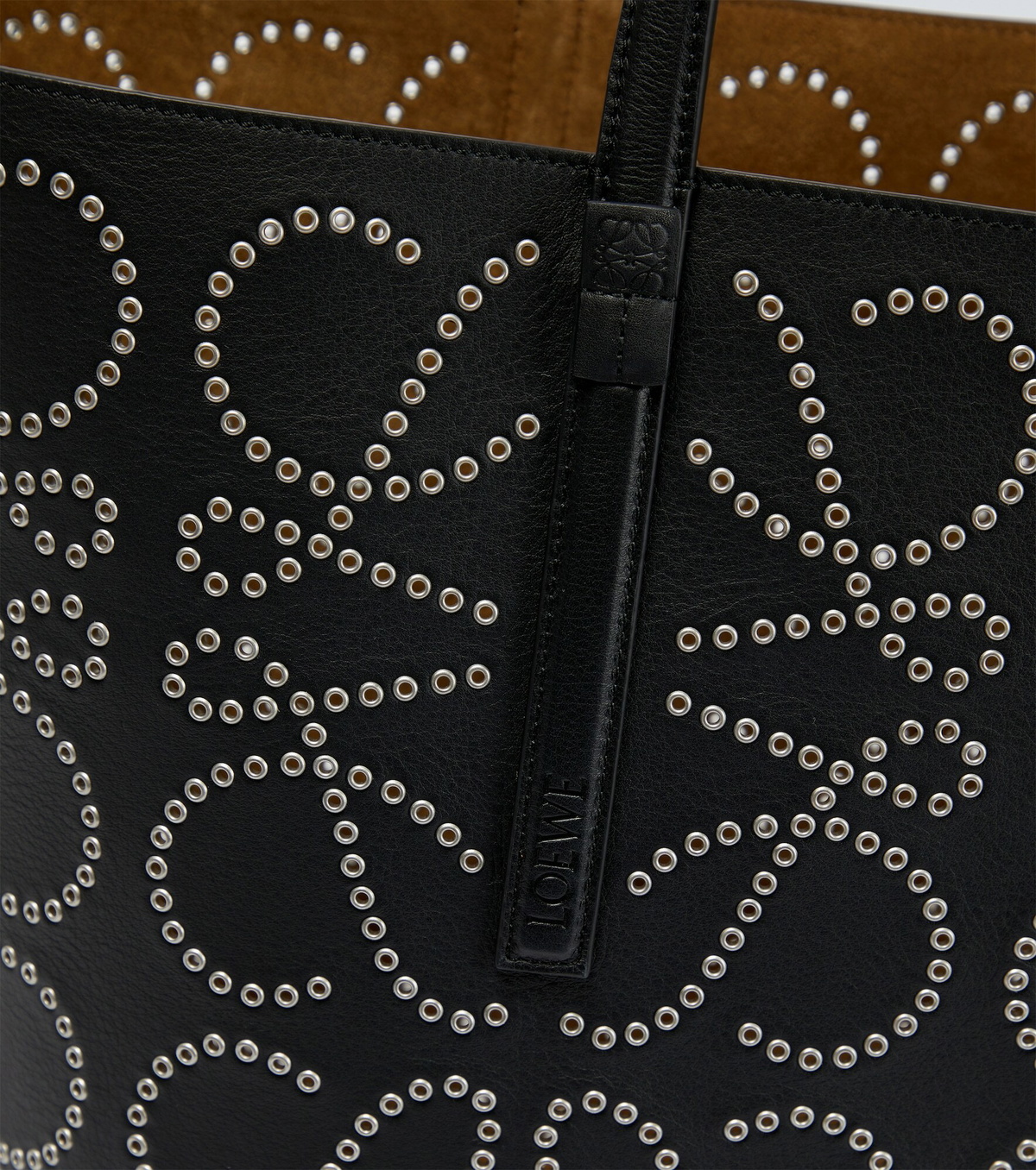 Loewe - Anagram studded leather tote Loewe