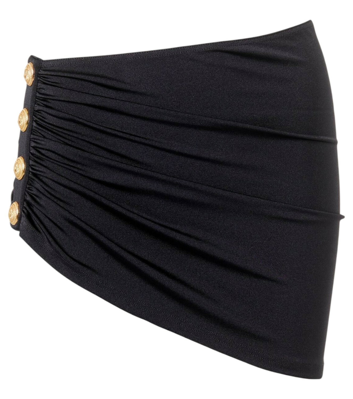 Balmain Draped embellished beach cover-up Balmain