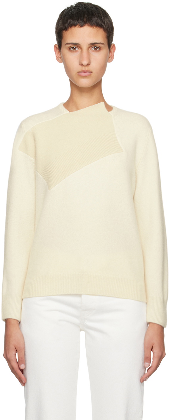The Row Off-White Enid Sweater The Row