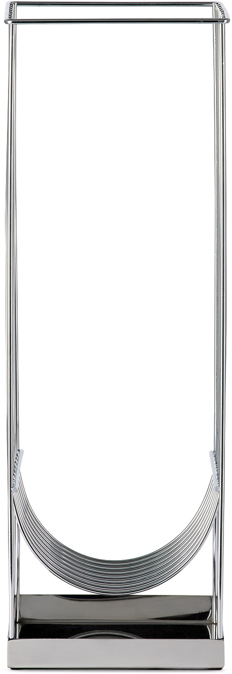 AYTM Silver Curva Umbrella Stand AYTM