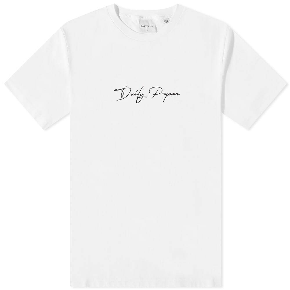 Daily Paper Script Logo Tee Daily Paper