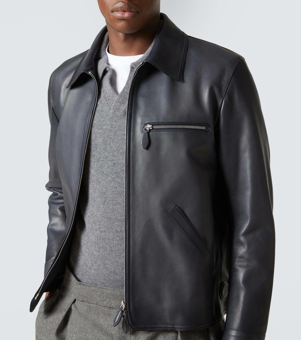 Berluti Patina 1 Jour leather blouson Berluti