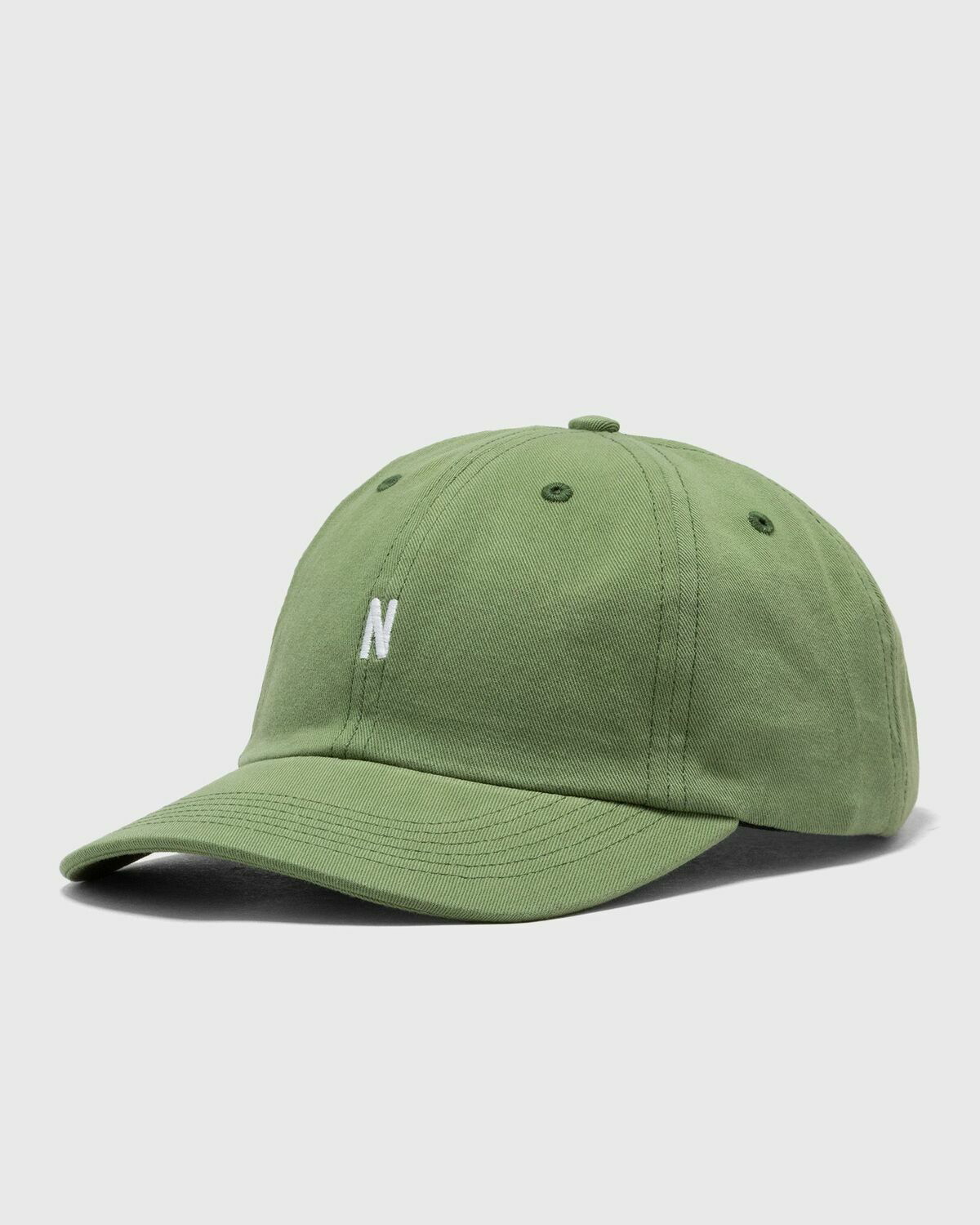 Norse Projects TWILL SPORTS CAP Green Men Norse Projects