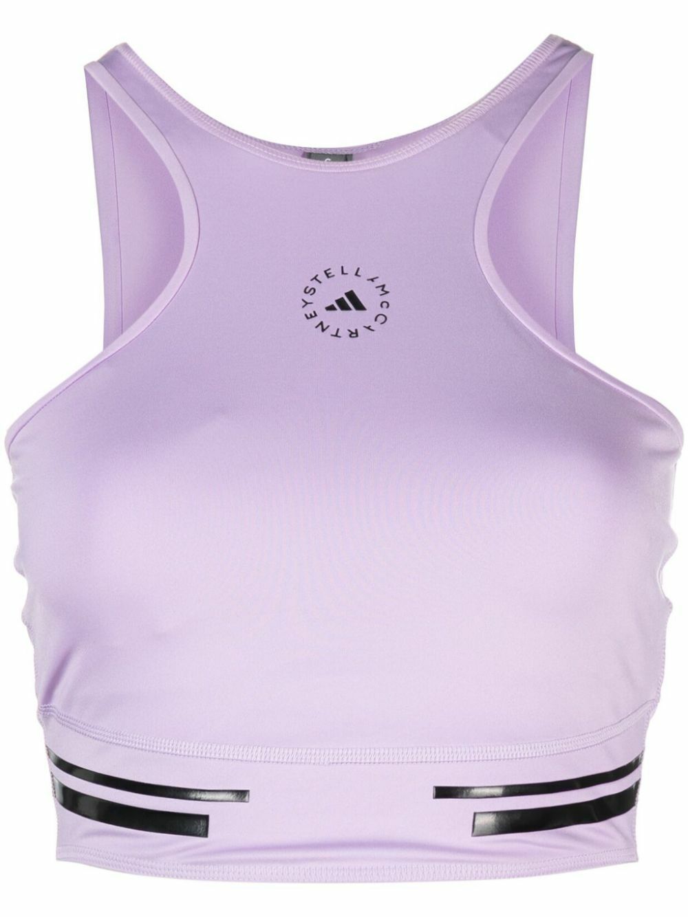 Adidas By Stella McCartney Purple TruePace Running Crop Top adidas by ...