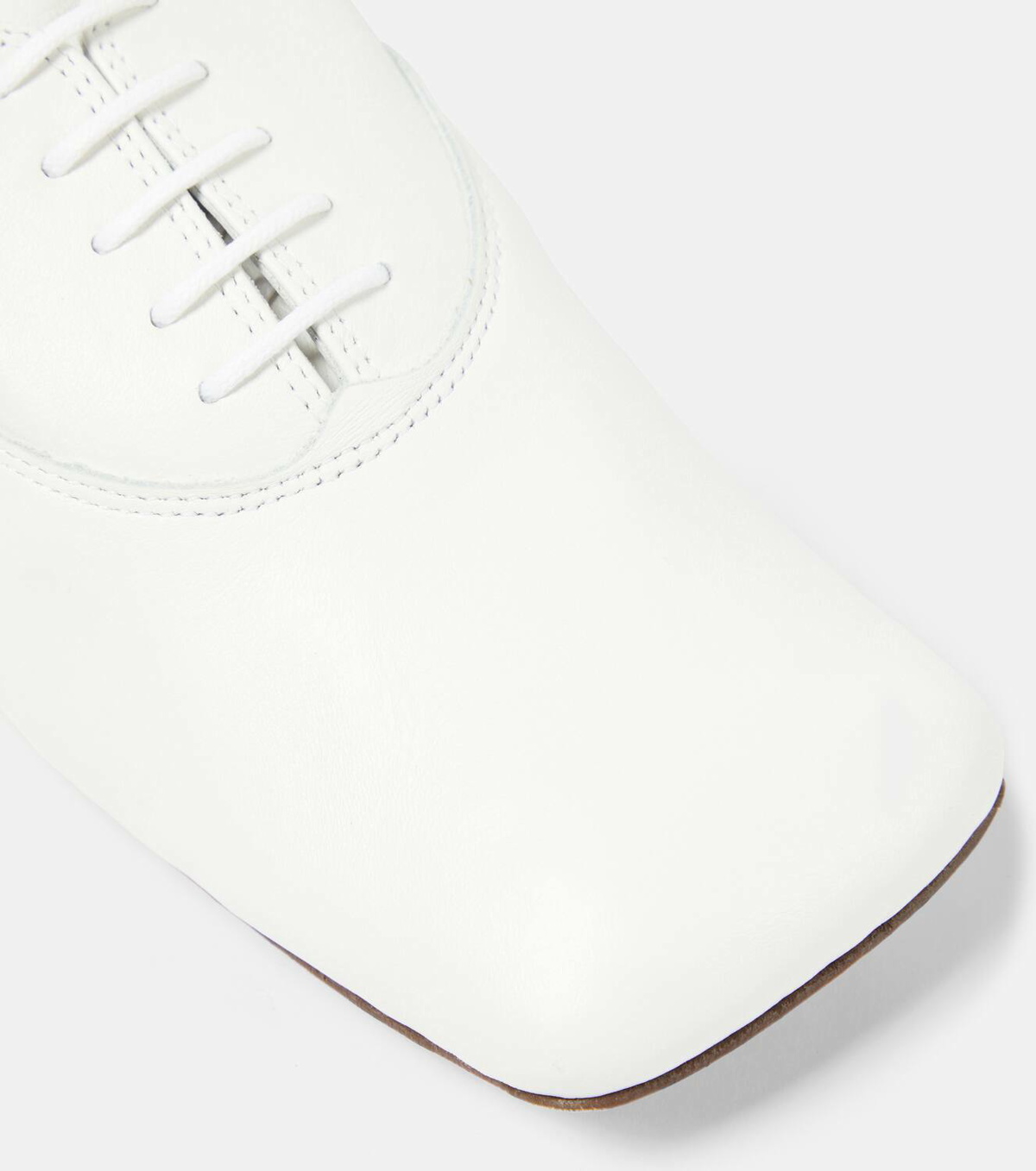 Jacquemus x Repetto Les Zizi leather Derby shoes Jacquemus