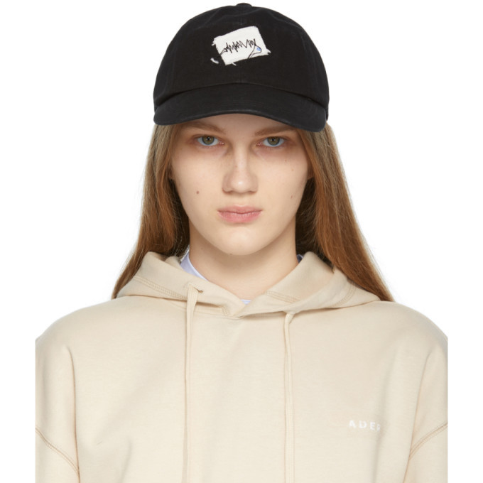 ADER error Black Zigzag Patch Cap ADER error