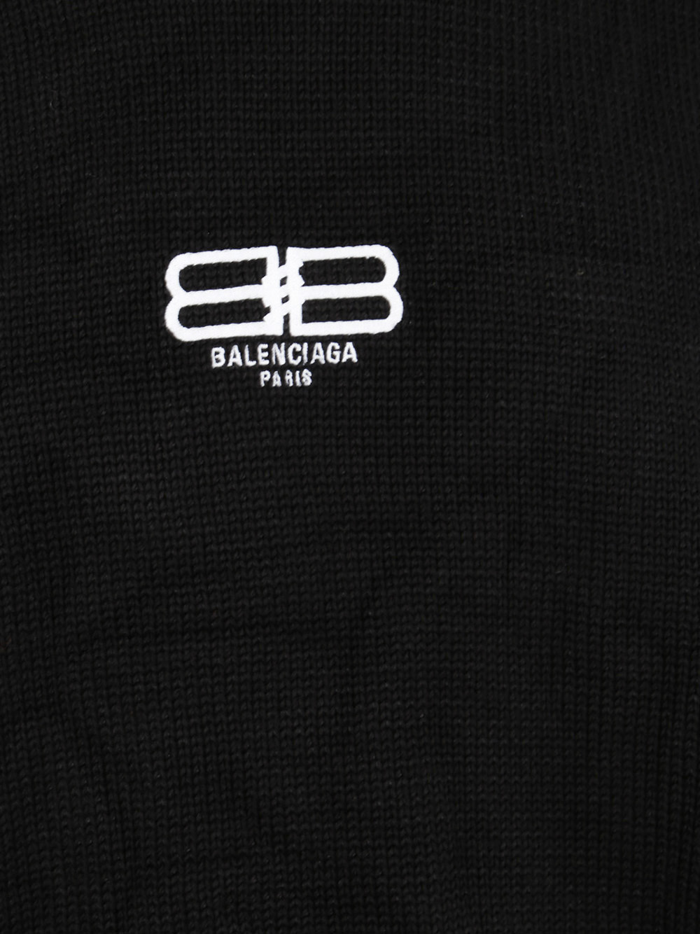 BALENCIAGA - Crew Neck Sweater With Logo Balenciaga