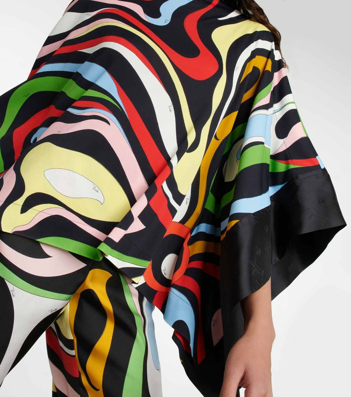 Pucci - Printed poncho blouse Emilio Pucci