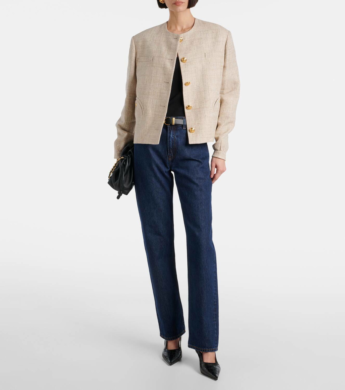 Blazé Milano Gliss linen, cotton, and silk-blend jacket Blaze Milano