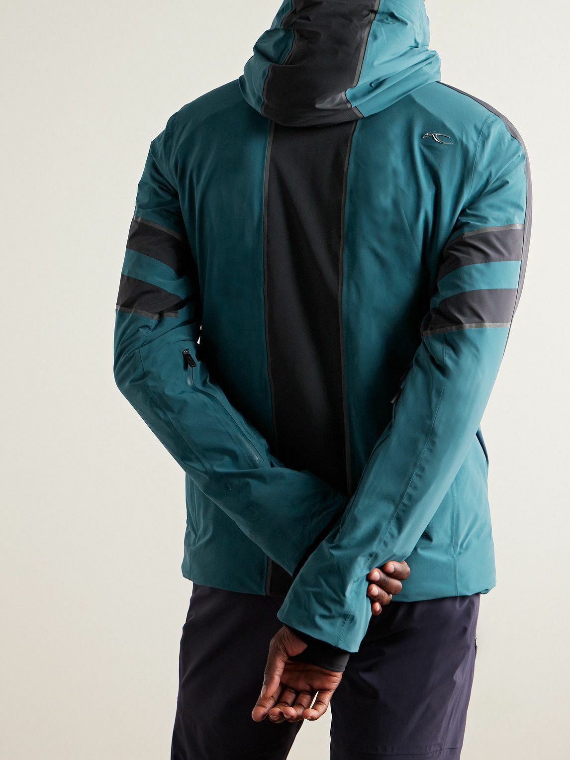Kjus - All Timer Padded Hooded Ski Jacket - Blue Kjus