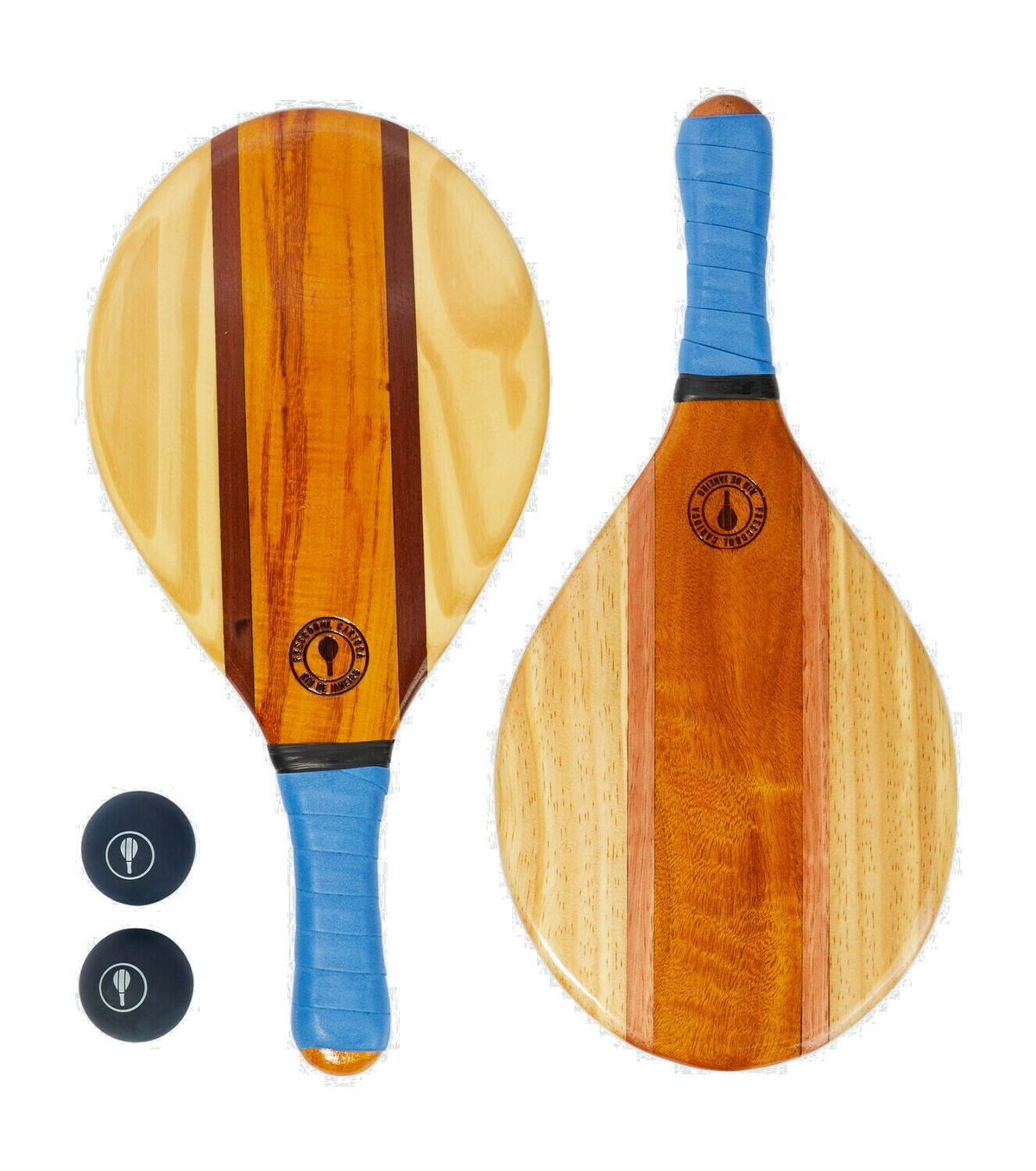 Frescobol Carioca Trancoso beach bat set Frescobol Carioca