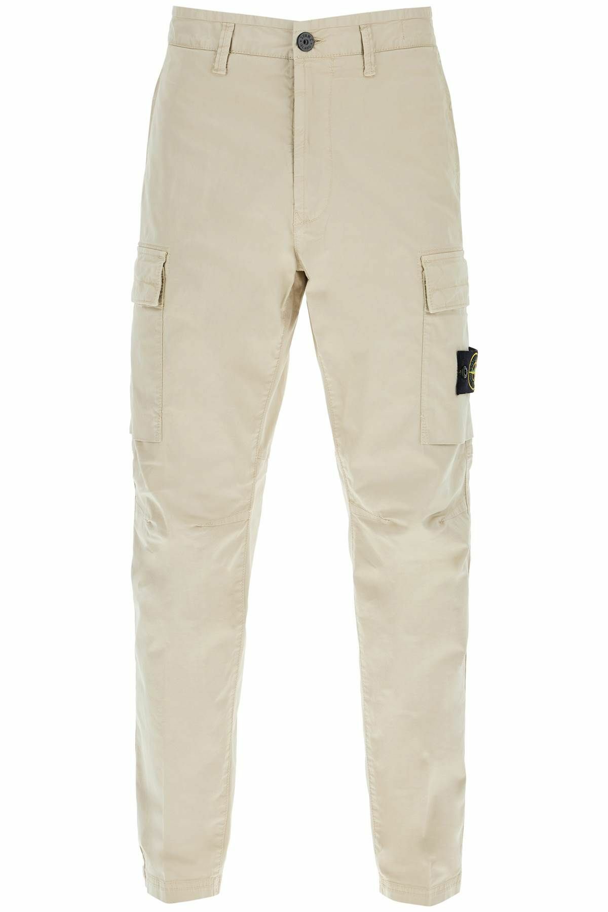 STONE ISLAND cargo twill stretch-tc pants Beige Stone Island