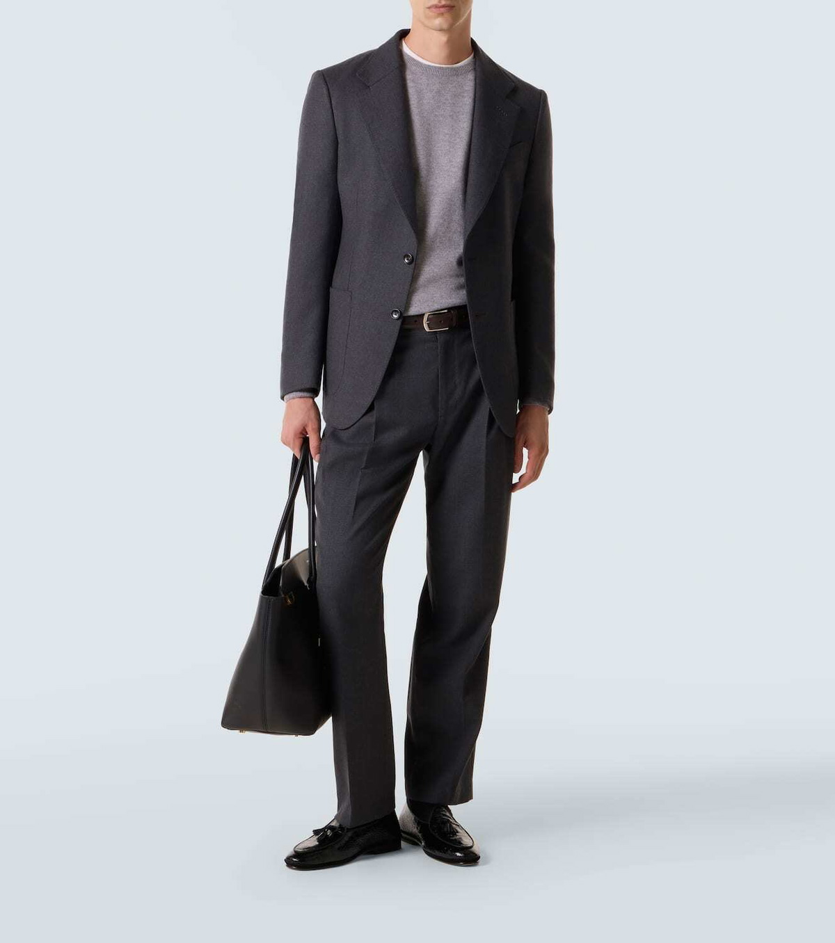 Rubinacci Marphy Loira croc-effect leather loafers Rubinacci