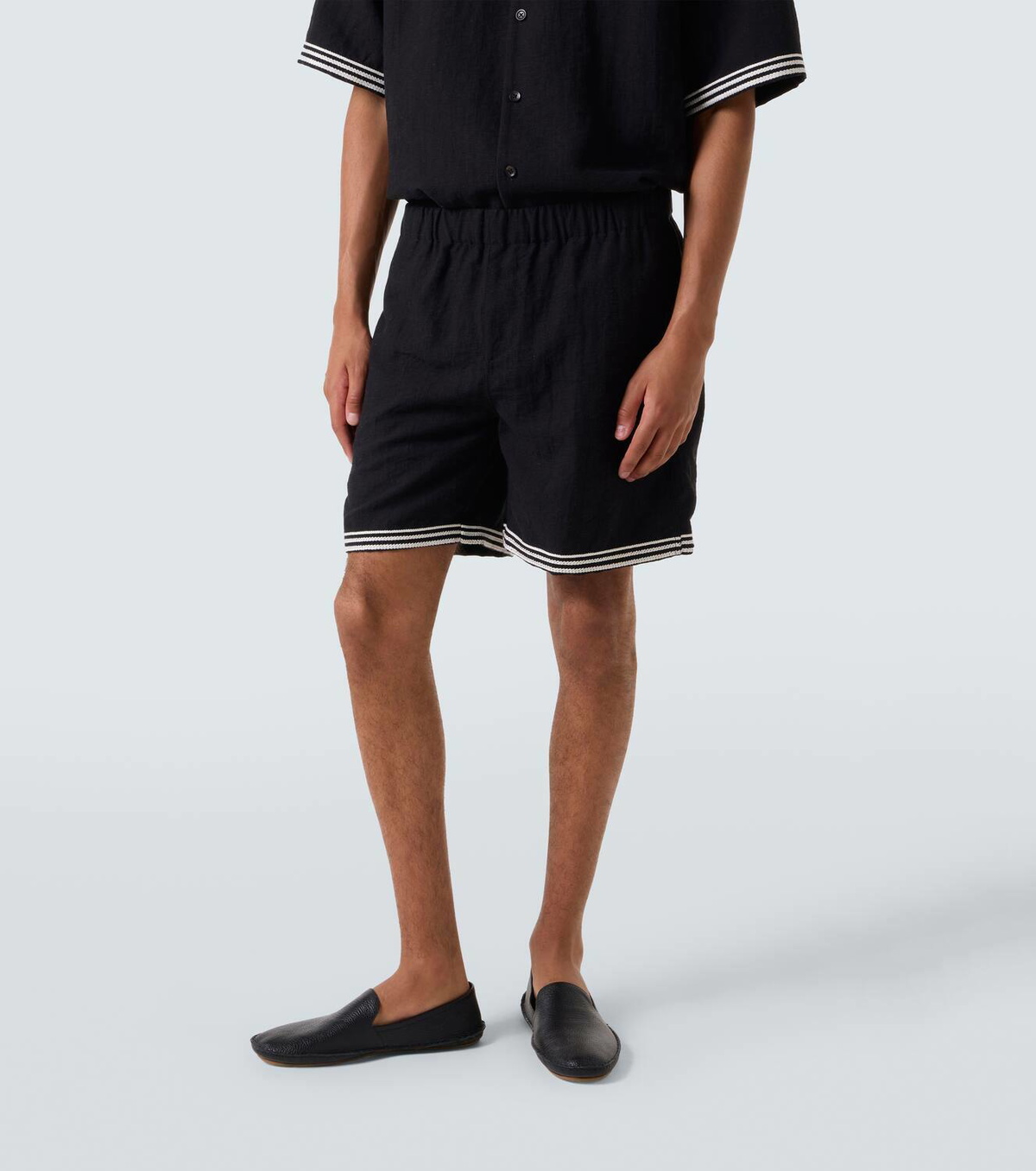 Commas Embroidered shorts Commas