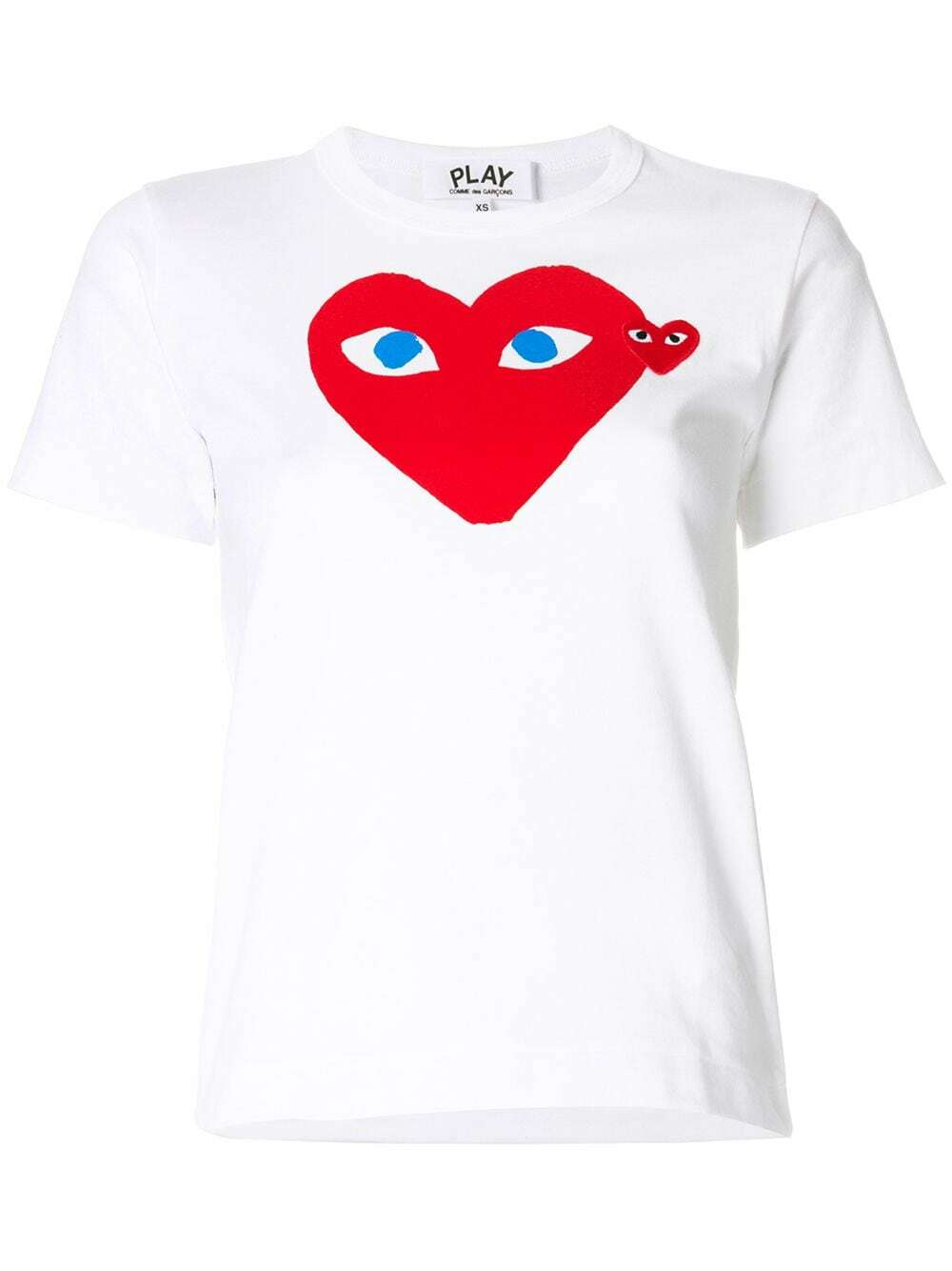 COMME DES GARCONS PLAY - Logo Cotton T-shirt Comme des Garcons Play