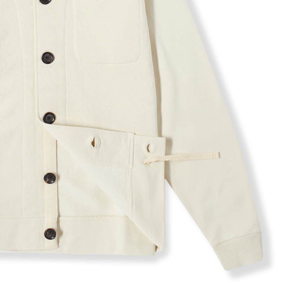 Oliver Spencer Men's Jersey Jacket in Oatmeal Oliver Spencer