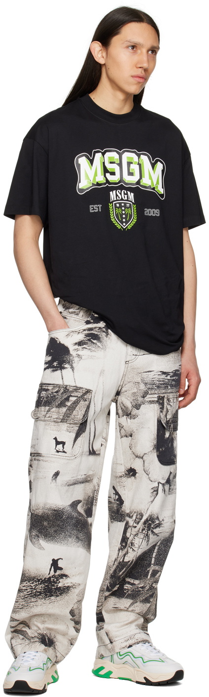 MSGM Gray 'MSGM Dreaming' Cargo Pants MSGM