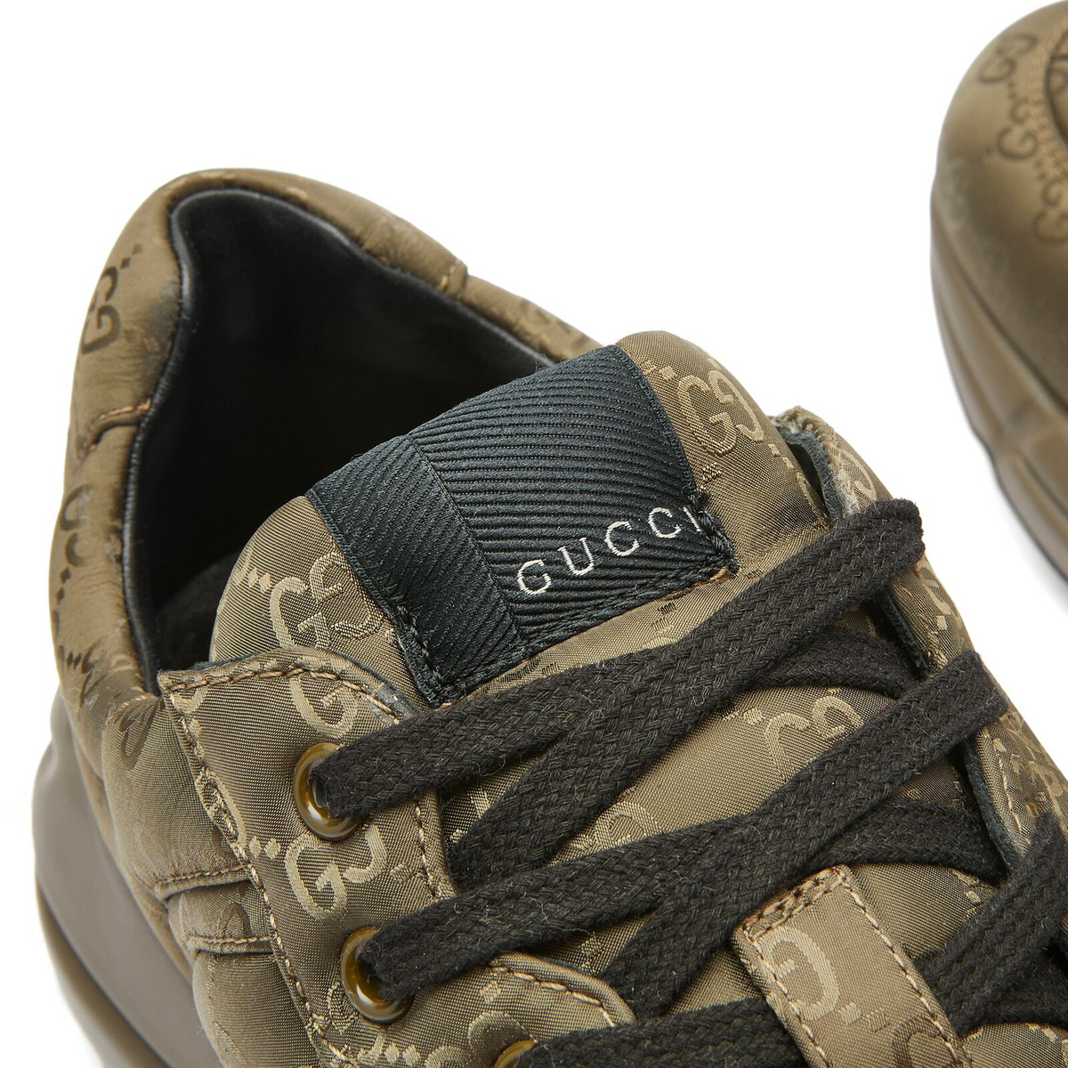 Gucci Men's Rhyton Sneakers in Sapling Gucci