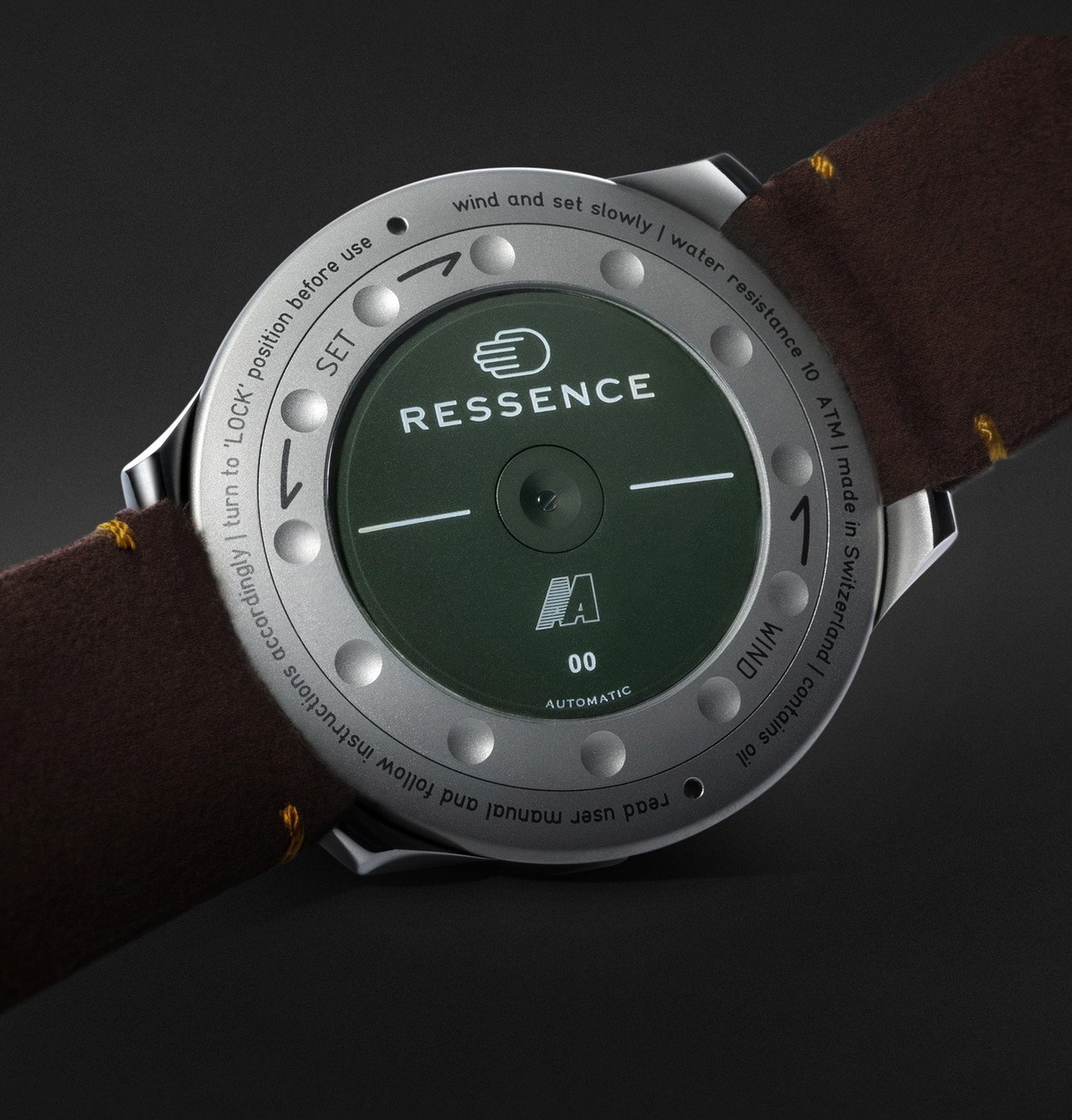 Ressence - Type 5X Limited Edition Automatic 46mm Titanium and Rubber ...