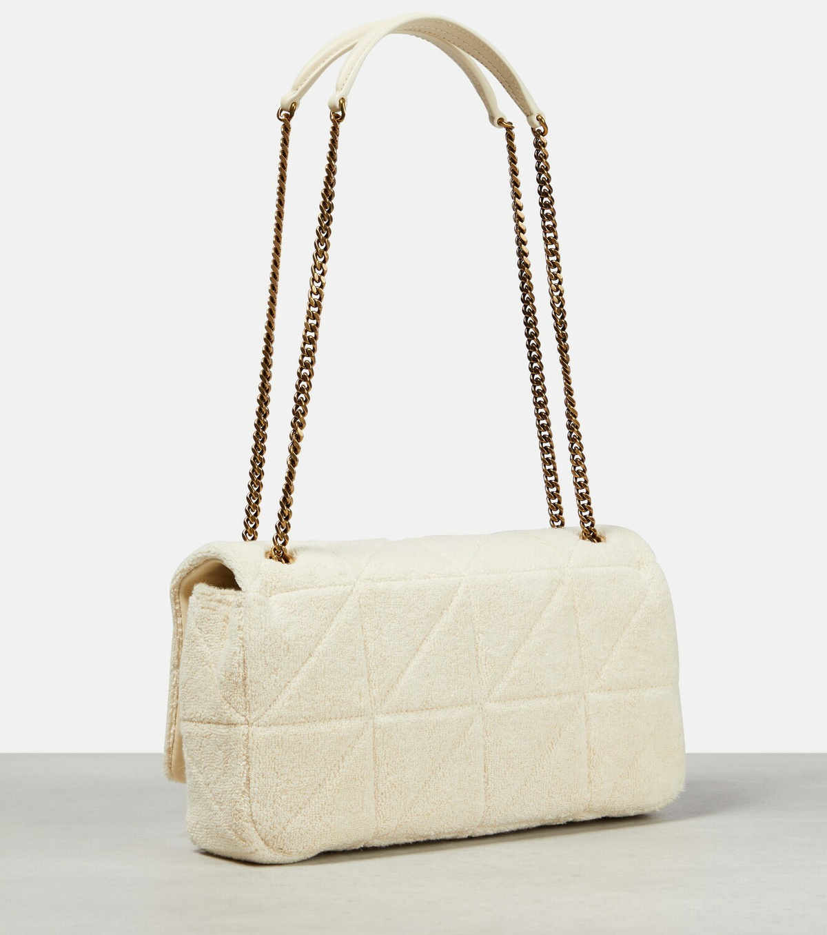 Saint Laurent - Jamie Medium terrycloth shoulder bag Saint Laurent Saint Laurent - Jamie Medium terrycloth shoulder bag Saint Laurent