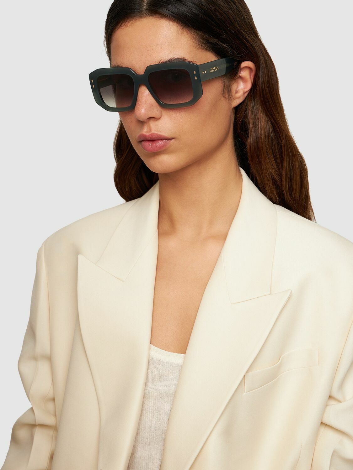 ISABEL MARANT - The New Maxi Temple Acetate Sunglasses Isabel Marant