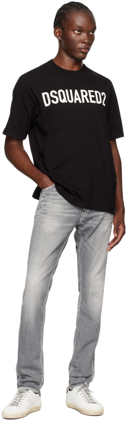 Dsquared2 Gray Cool Guy jeans Dsquared2
