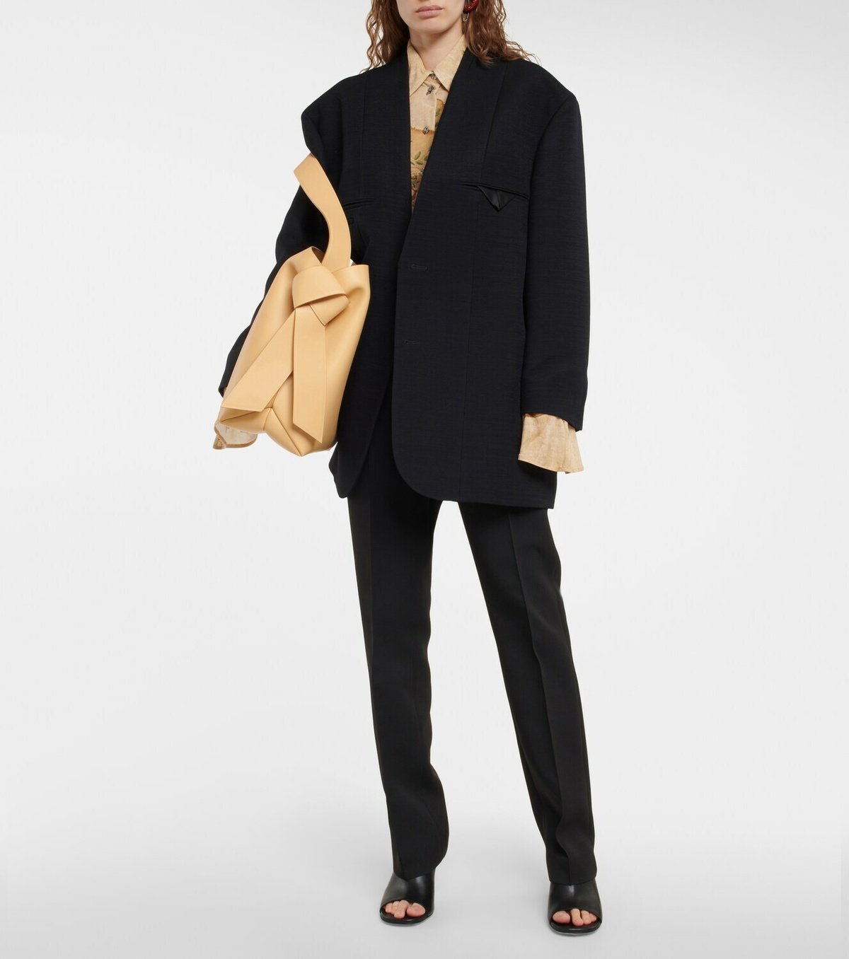 Acne Studios - Musubi Midi leather shoulder bag Acne Studios