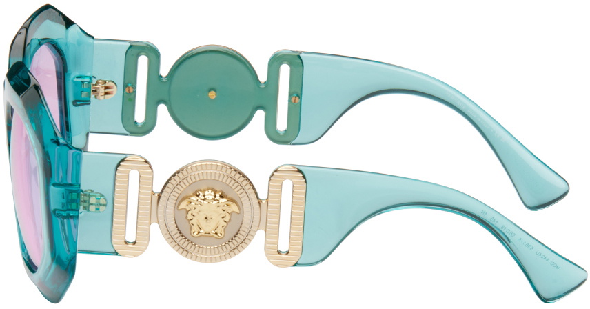 Versace Blue Medusa Sunglasses Versace