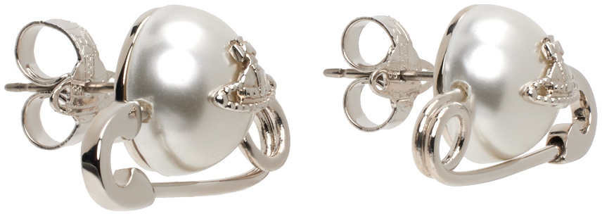 Vivienne Westwood Silver Jordan Earrings Vivienne Westwood