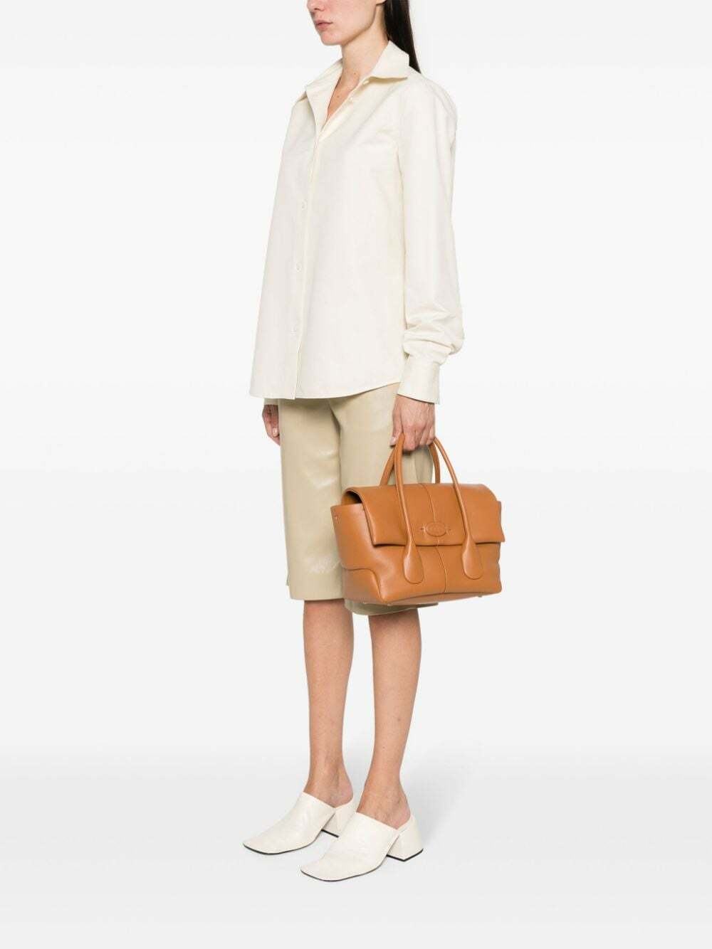 TOD'S - Di Bag Small Leather Tote Bag Tod's