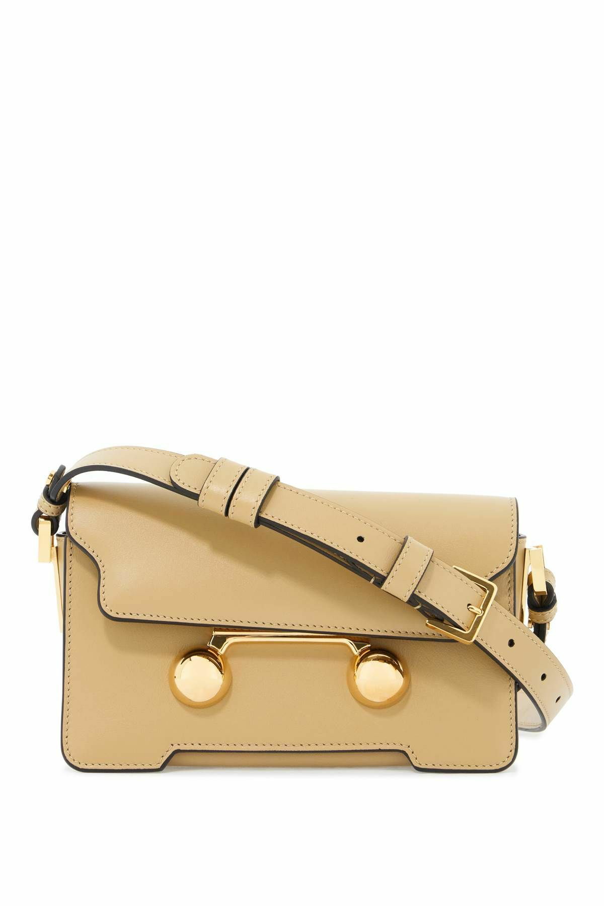 MARNI mini trunkaroo shoulder bag Beige Marni